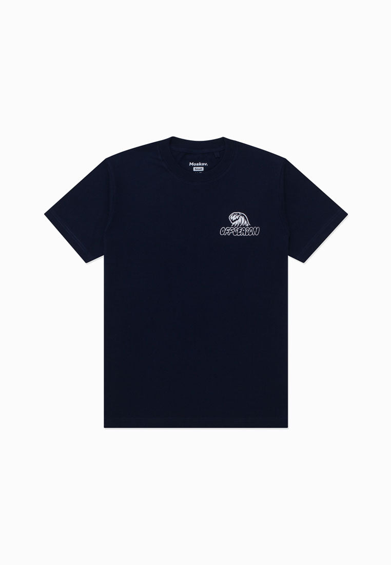 MOSKAV OFF SEASON NAVY TEE – Moskav