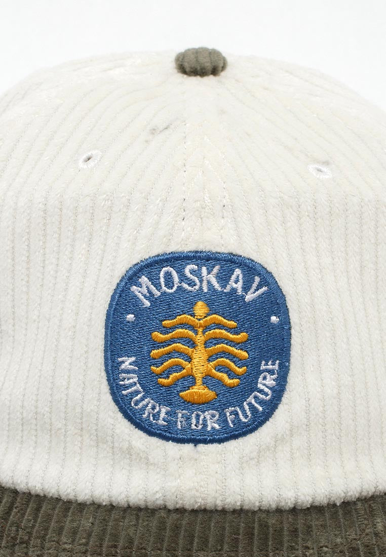 NATURE WHITE MOSKAV 6 PANELS HAT – Moskav